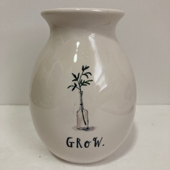Rae Dunn | Accents | Rae Dunn Grow 55 Ceramic Bud Vase By Magenta ...
